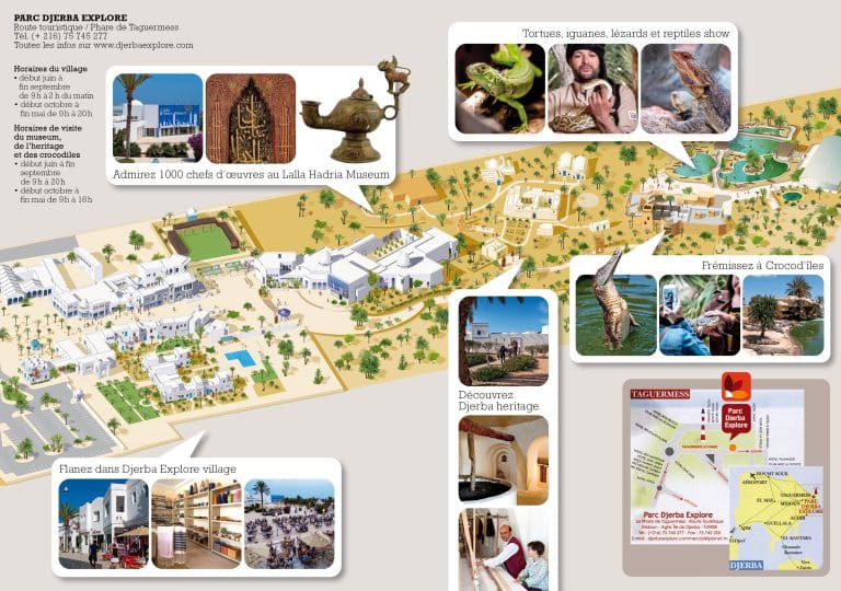 informations pratiques – Parc Djerba Explore